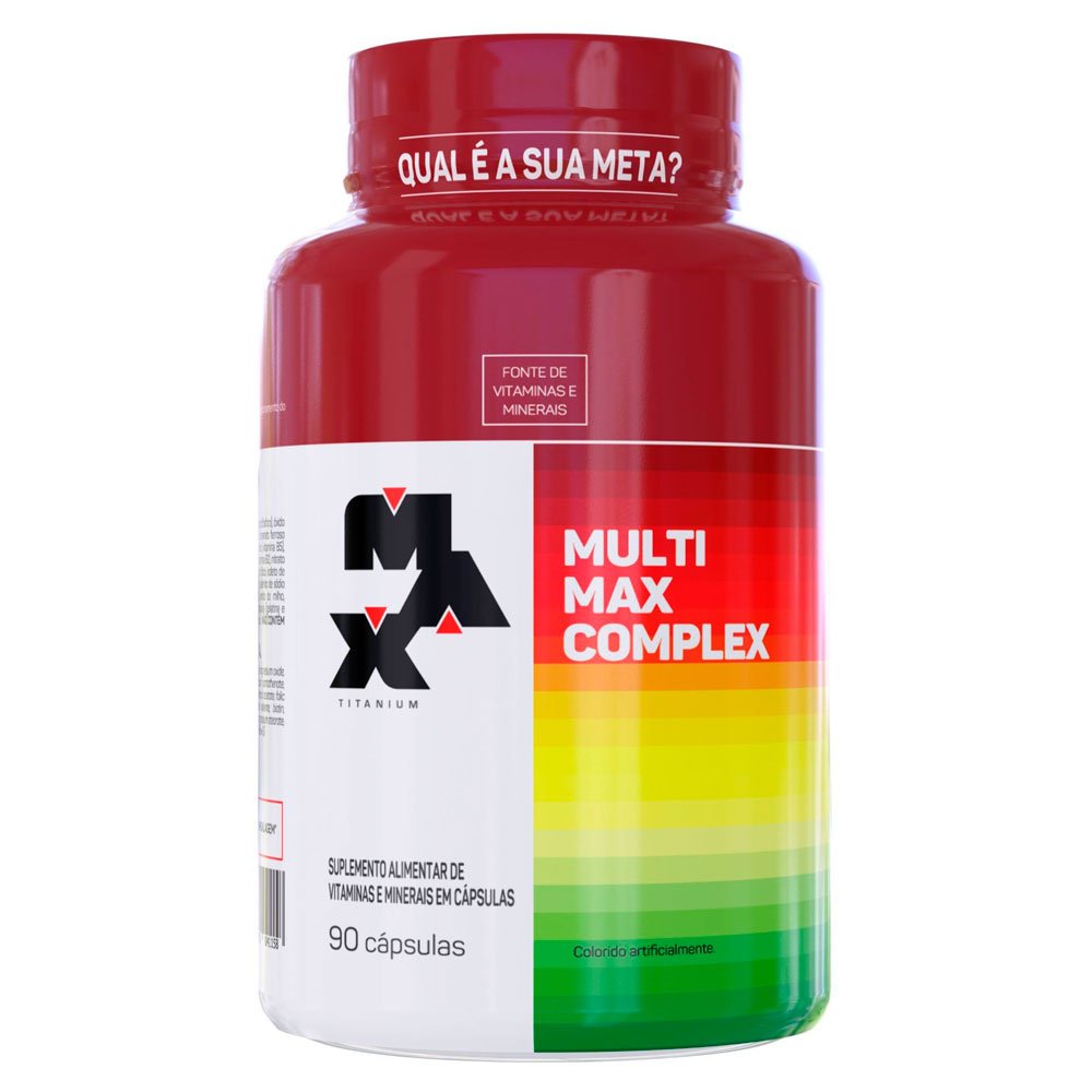 Multimax Complex Max Titanium 90 Cápsulas