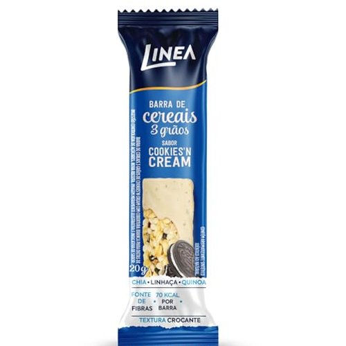 Barra de Cereal Linea Sabor Cookies 20g