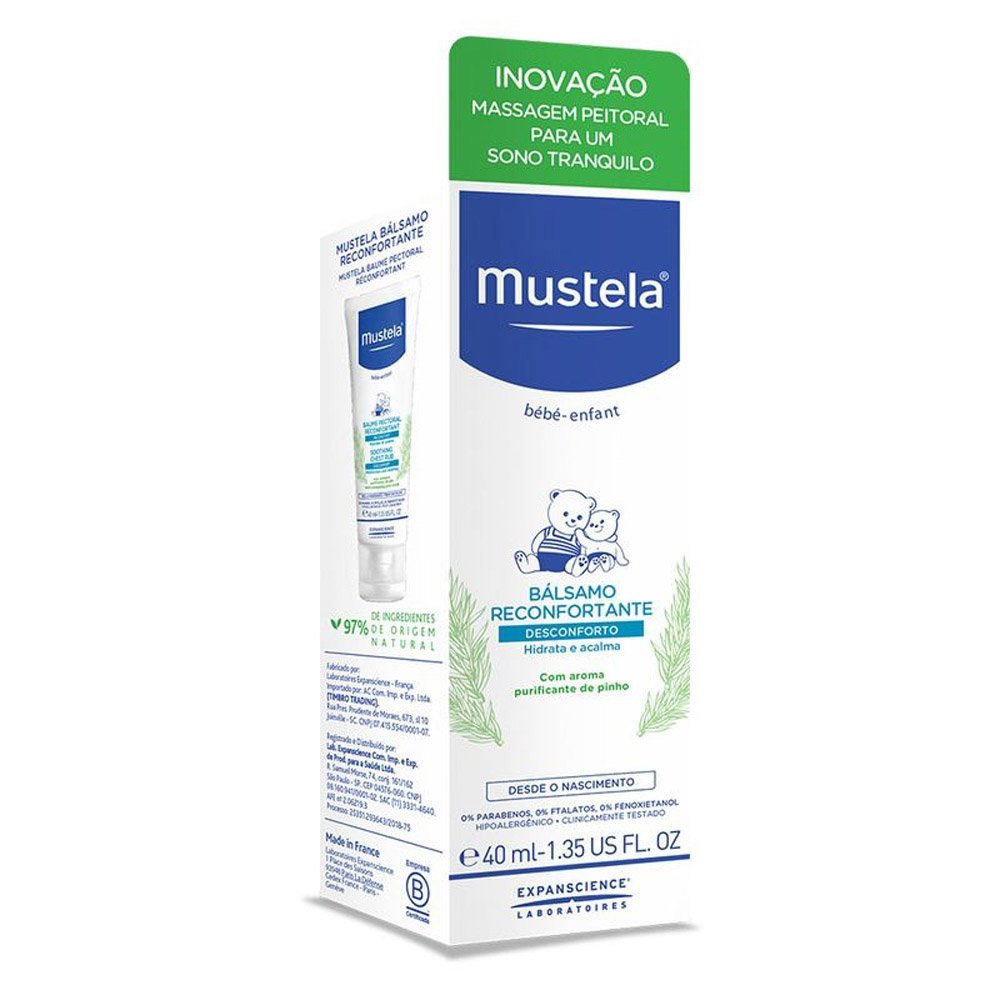 Bálsamo Mustela BB Peitoral Reconf 40ml