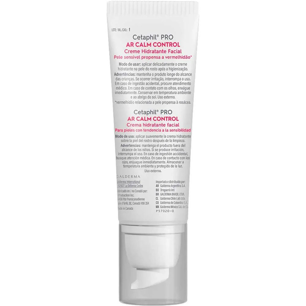 Creme Hidratante Facial Pro AR Calm Control 50ml Cetaphil Galderma