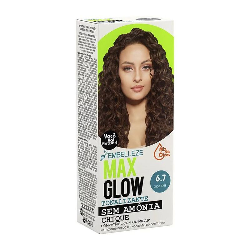 Tonalizante Max Glow 6.7 Chocolate