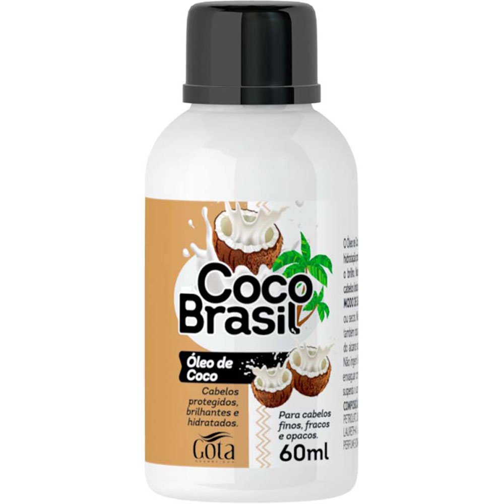 Óleo Capilar Coco Brasil 60ml Gota Dourada