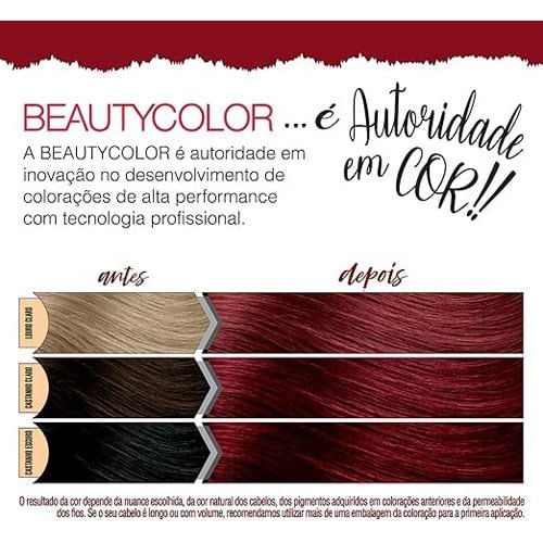 Coloração Beauty Ind 66.26 Marsala Infalível