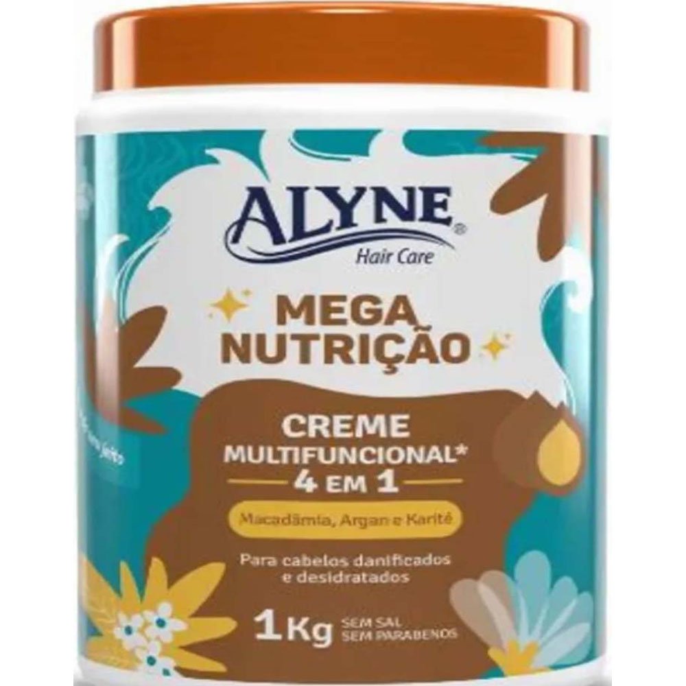 Creme Multifuncional Alyne Mega Nutrição 1kg