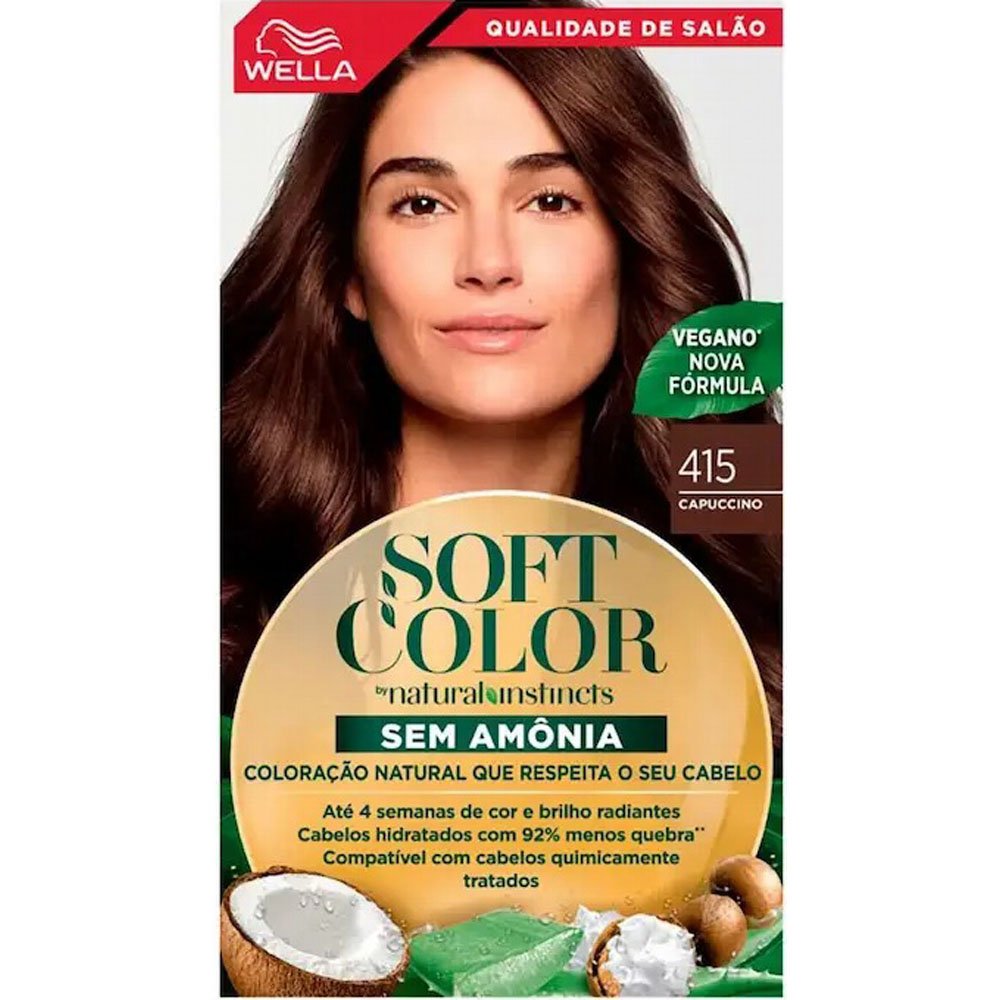 Tintura Para Cabelo Soft Color 415 Cappuccino