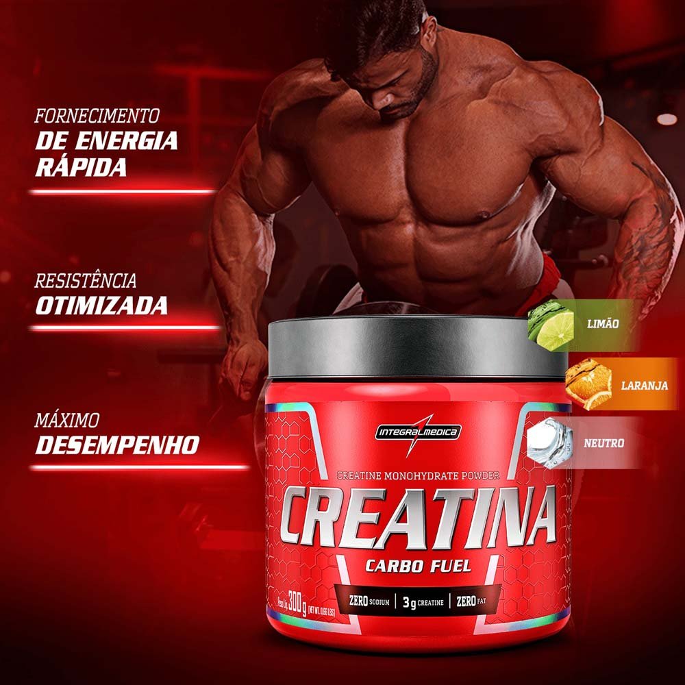 Creatina Carbo Fuel Integralmédica 300g