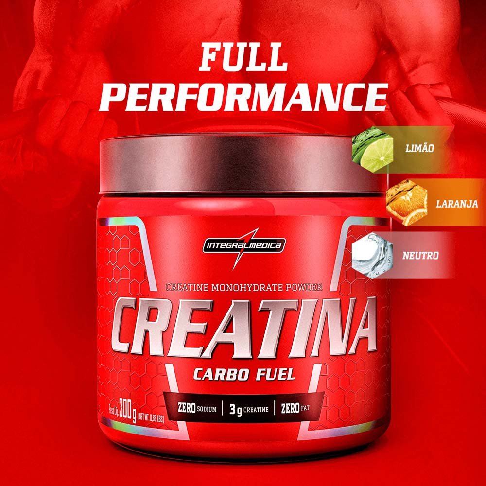 Creatina Carbo Fuel Integralmédica 300g