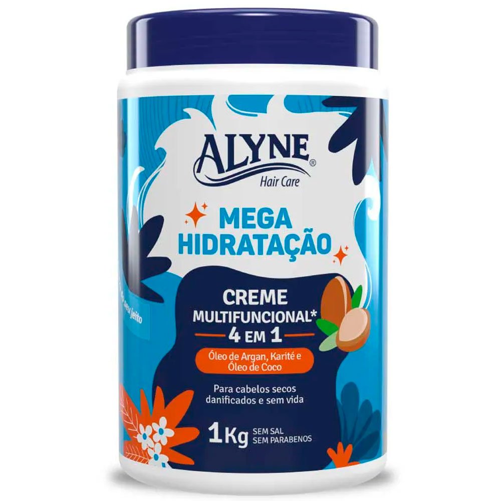 Creme Multi Funcional Alyne Mega Hidratação 1kg