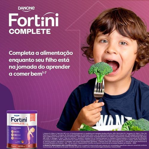 Fórmula Infantil Fortini Complete Chocolate 400g