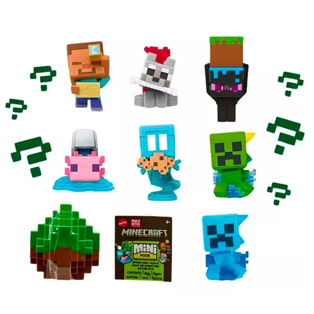 Mini Ovo Surpresa Minecraft Mattel Sortido