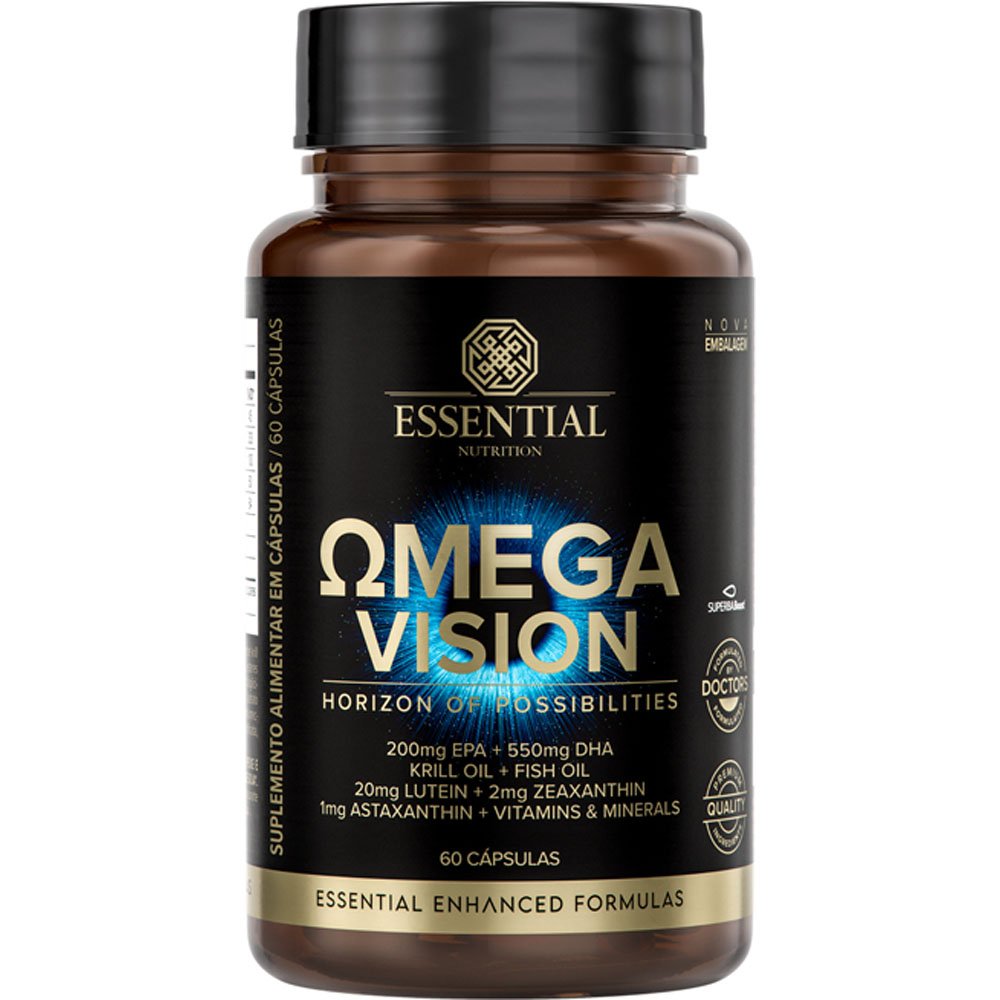 Omega Vision Essential Nutrition 60 Cápsulas