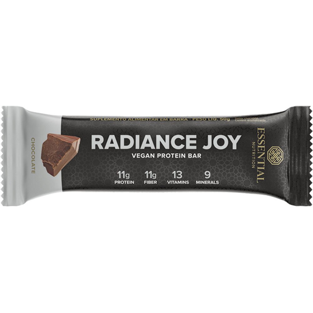 Barra de Proteína Essential Nutrition Radiance Joy Chocolate 50g