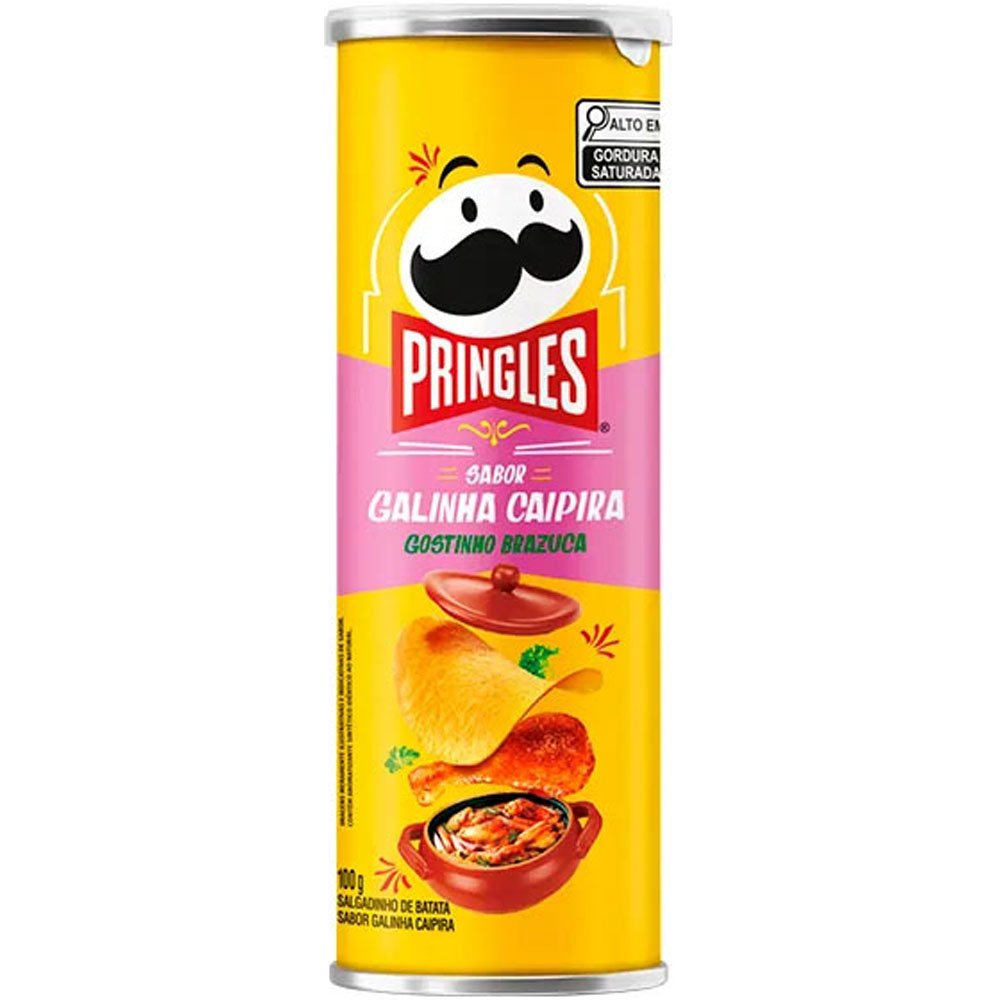 Batata Pringles Sabor Galinha Caipira 100g